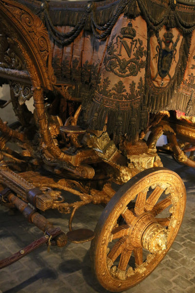 La galerie des Carrosses à Versailles